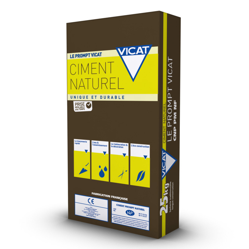 Ciment naturel Prompt 25 kg VICAT