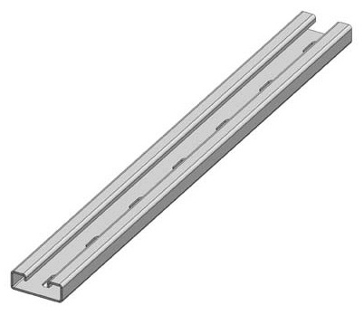 Rail 50x18 PVC - 2m