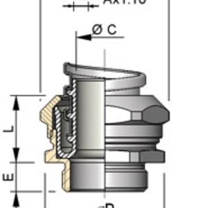 Raccord JUDOFIX ISO Mâle