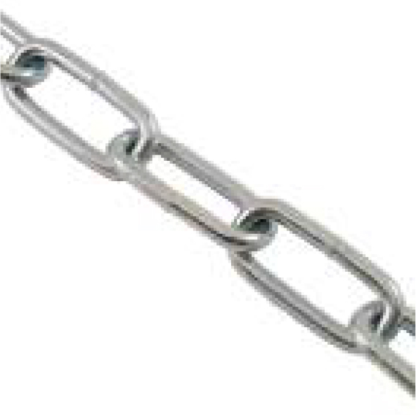 Chainette soudée droite inox