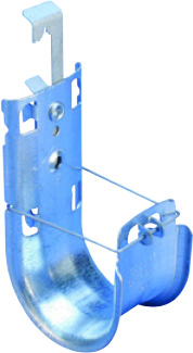 Crochet en J avec attache tige filetée