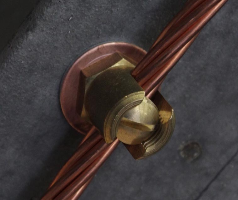 Serre-fil complet avec vis poêlier